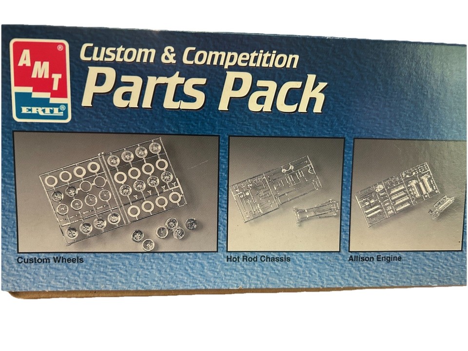 AMT/ERTL CUSTOM & COMPETITION PARTS PACK 1:25 MODEL KIT - VINTAGE ...