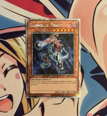 Yu-GI-Oh Blowback Dragon Platinum Secret Rare RA03 EN138 Bonanza NM | eBay