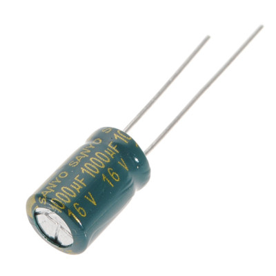 5 PCS SANYO CAP 16V 1000UF 1000MF CAPACITOR (REPLACING FOR 10V 6.3V 2 ...