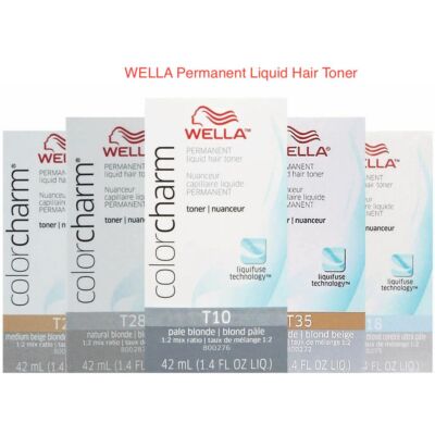 WELLA Color Charm Permanent Liquid Hair Toner 1.4 oz / 42 mL [ Choose ...
