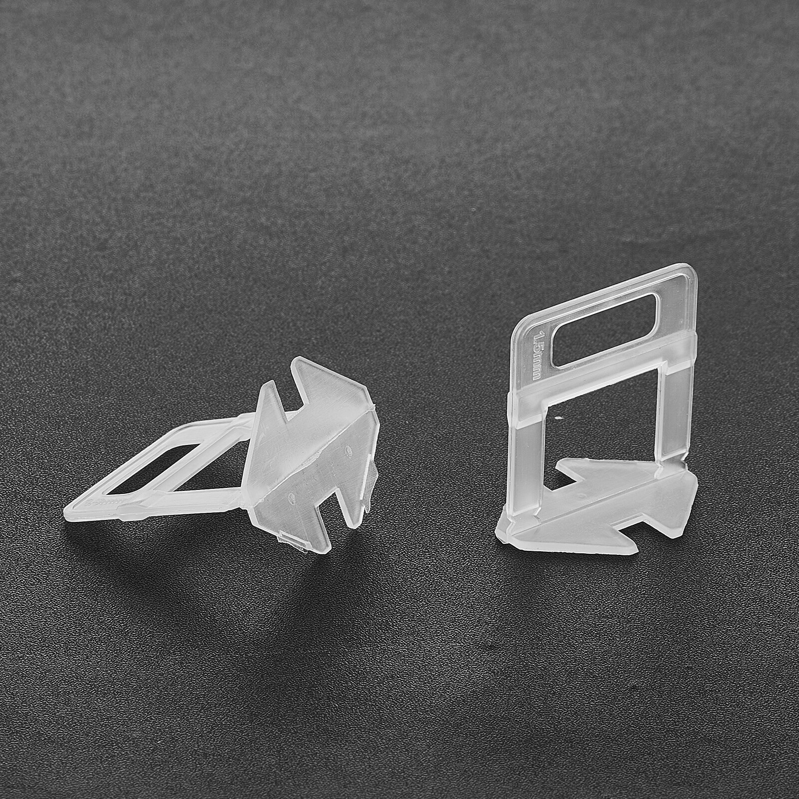 Tile Leveling System Clips 2200PCS 1/16" 1.5mm Floor Wall Spacer Tiling ...