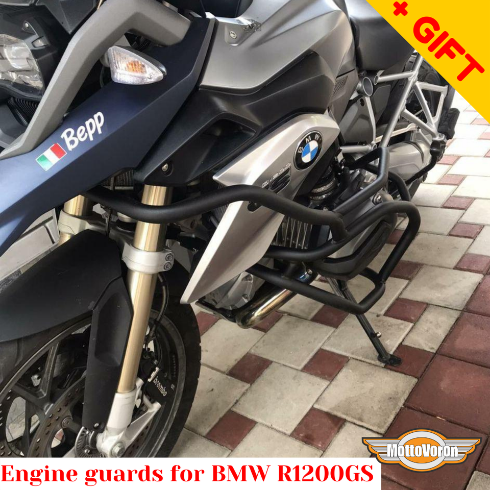 For BMW R1200GS engine guard R 1200 GS crash bars (2013-2017), Bonus | eBay