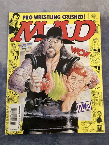 MAD Magazine #366 February 1998 Pro Wrestling. WCW WWF | eBay