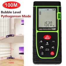 FONESO F100 Handheld Laser Distance Measurer 100m for sale online | eBay