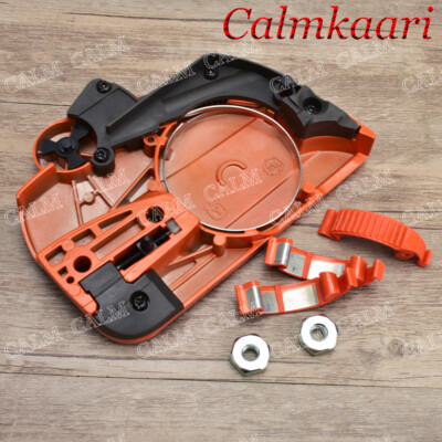 For Husqvarna Side Clutch Cover Assembly 455 455E 460 Rancher Chainsaw ...