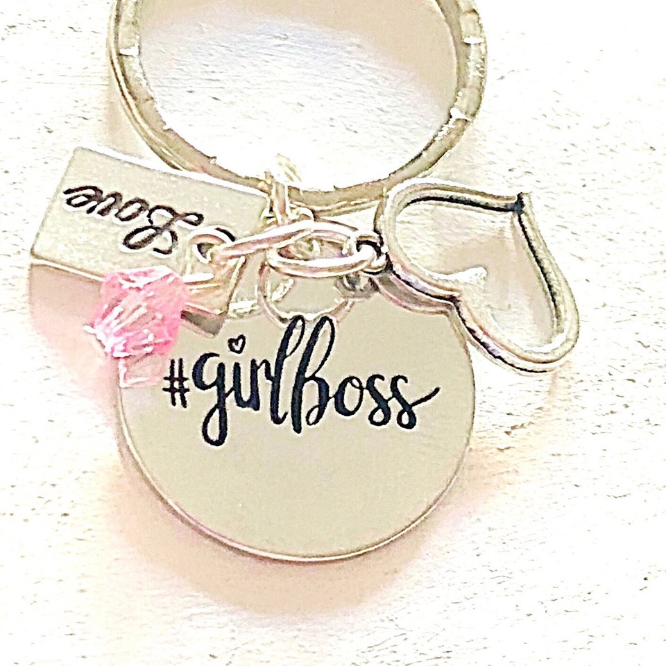 Girl Boss Silver Purse Charm/Keychain Gift For The Boss Babe Handbag ...