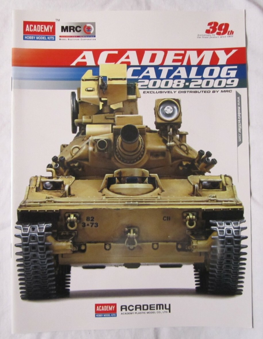 2008-2009 ACADEMY MRC Model Kits Catalog Catalogue Brand New | eBay