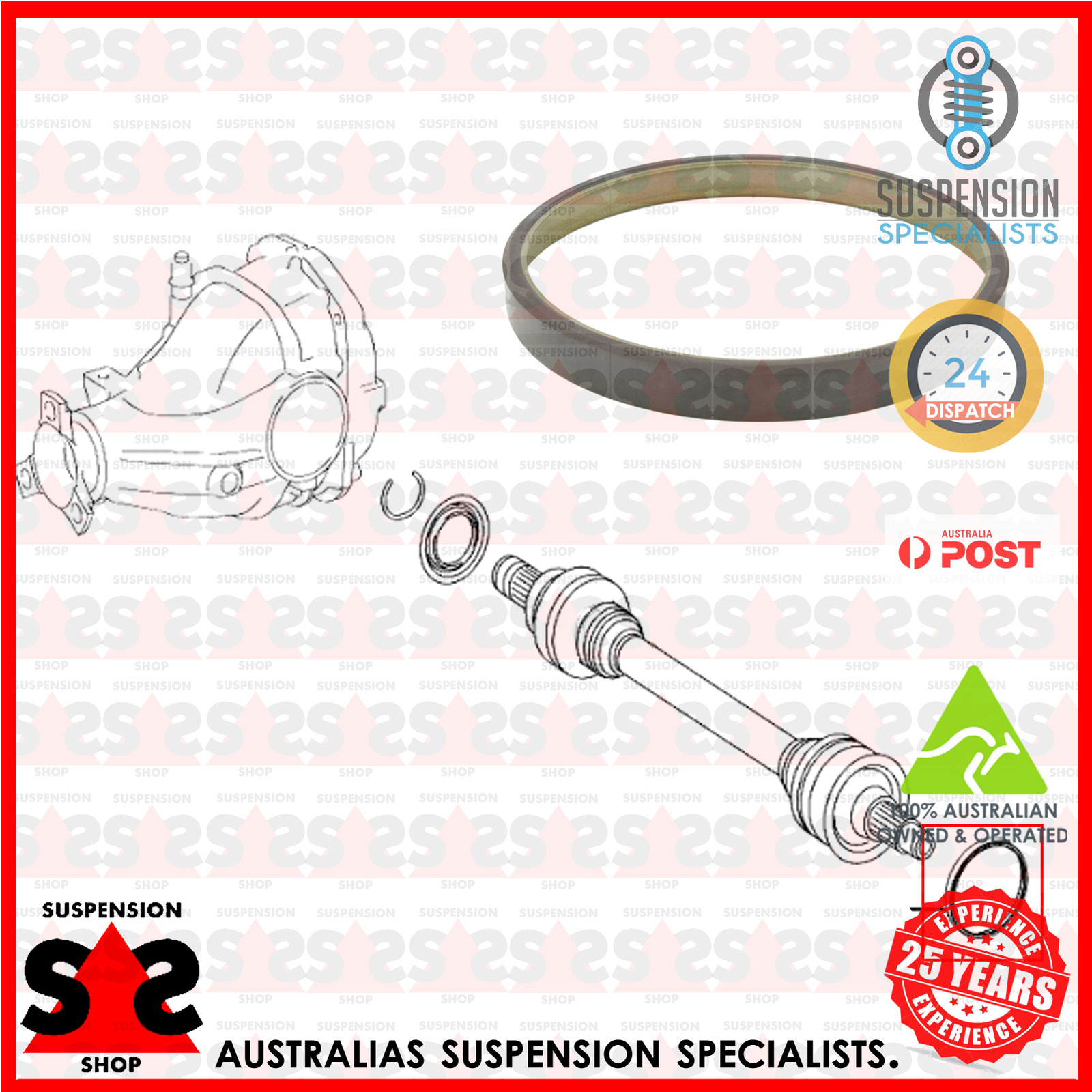 Rear Axle Both Sides Sensor Ring, Abs Suit MERCEDES-BENZ Cls (C218) CLS ...