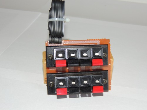 Marantz SR-1000 Speaker Output Binding Post Assembly & Ribbon Wire ...