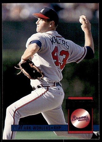 1994 Donruss Baseball Card Mark Wohlers Atlanta Braves #309 | eBay