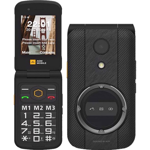 AGM M8 4G Black 128MB + 64MB Dual-Sim Factory Unlocked GSM NEW | eBay