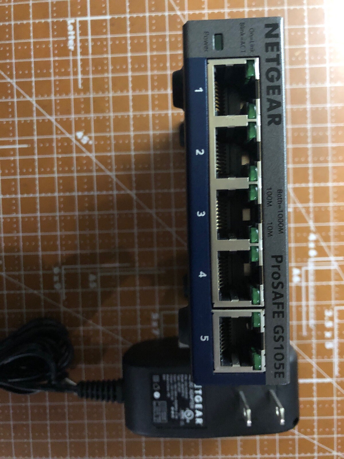 NetGear ProSafe Plus GS105E 5-port Ethernet Switch | eBay