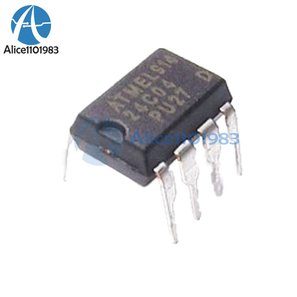 10PCS IC AT24C04 AT24C04N AT24C04N DIP-8 EEPROM 4KBIT 400KHZ | eBay