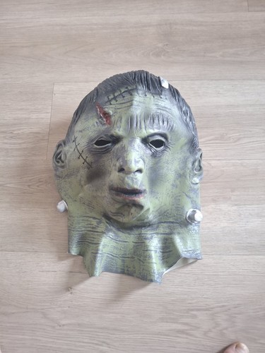 Frankenstein Monster Mask Latex Boris Karloff Halloween Horror Fancy ...