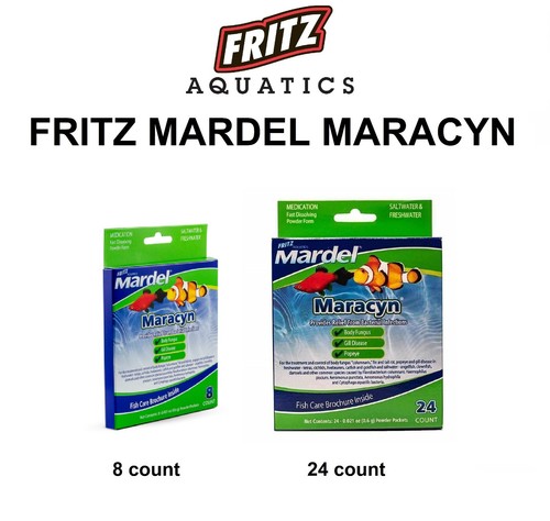 FRITZ AQUATICS MARDEL MARACYN 8 COUNT 24 COUNT - MEDICATION FOR ...