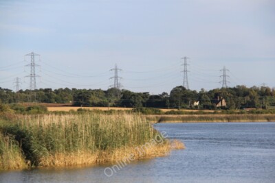 Photo 6x4 River Medway, Kent Burham Court Looking towards Wouldham ...