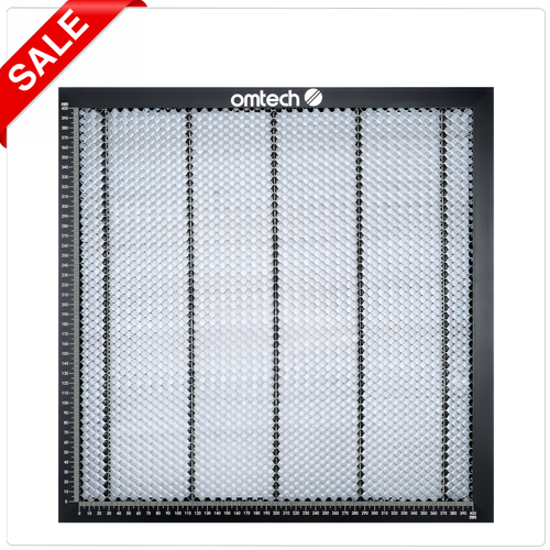 OMTech Honeycomb Laser Working Table 16x16 Inch Aluminum Honeycomb ...