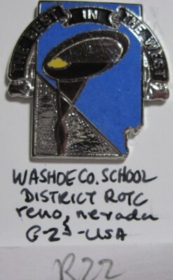 Army DI dui CB Clutchback WASHOE COUNTY HIGH SCHOOL DISTRICT JROTC ROTC ...