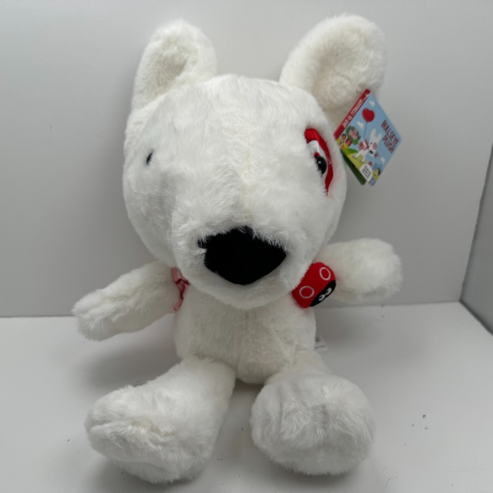 Target Bullseye Plush Dog 10” Big Exclusive with Backpack 2023 ...