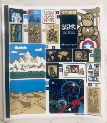 LEGO STICKER SHEET #1 for 76218 Sanctum Sanctorum, New & Genuine | eBay