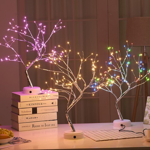 36/108 LED Lighted Bonsai Tree LED Artificial Light Christmas Home ...