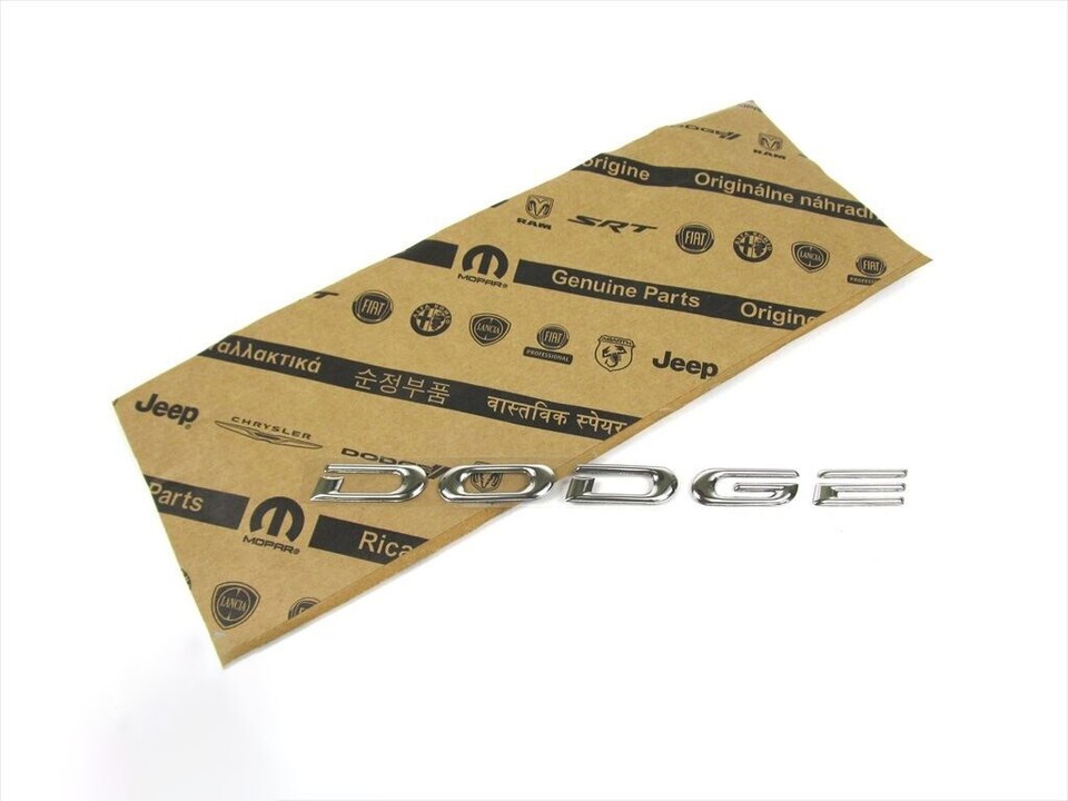 98-02 DODGE STRATUS SEDAN 99-08 CARAVANS EMBLEM BADGE NAMEPLATE OEM NEW ...