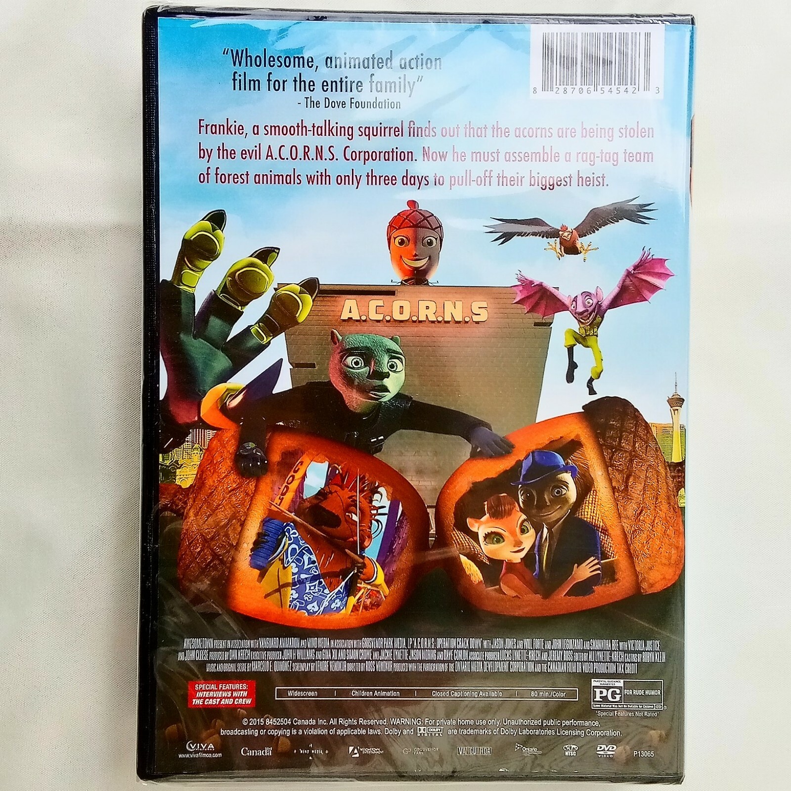 2 New DVDs - A.C.O.R.N.S: & FISH N CHIPS The Movie - Widescreen w/John ...