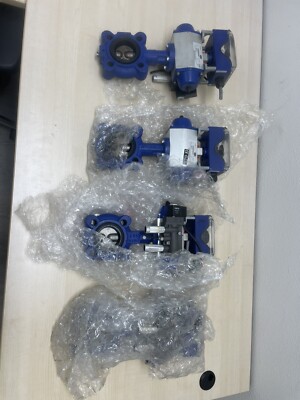 (4Pack)CENTERLINE CRANE AGBD5B7UDF BUTTERFLY VALVE W/REVO ...