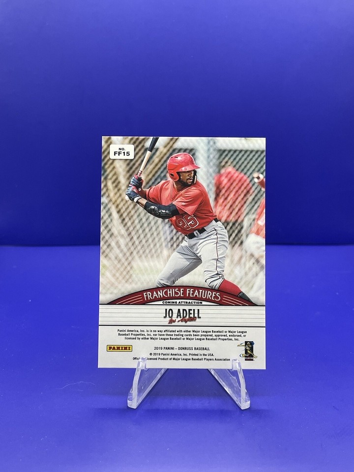2019 Donruss Jo Adell Mike Trout Franchise Features Angels FF15 | eBay