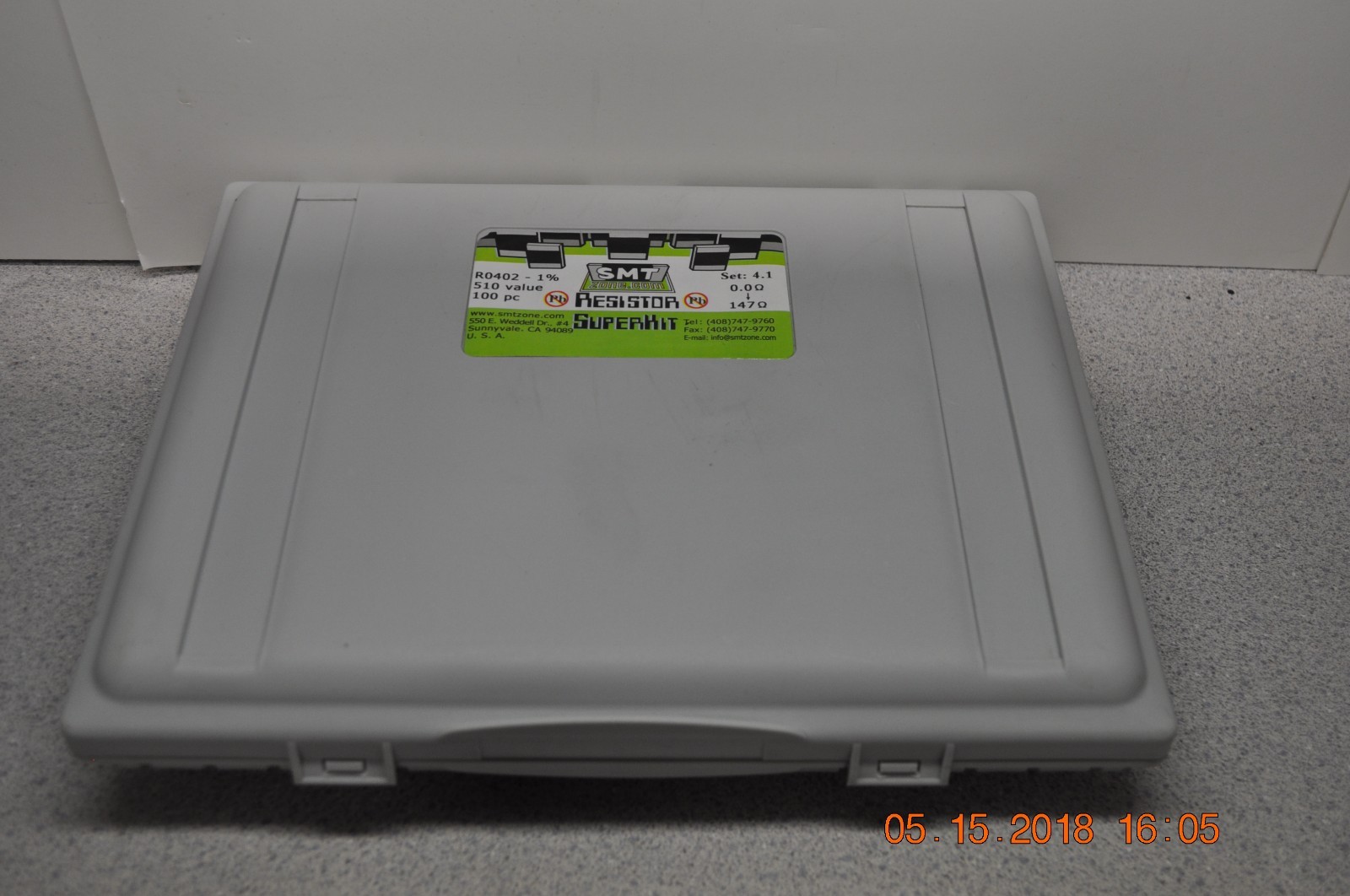 Super SMT R0402 Resistor Kit 510 values x 100 pcs ~ 0.00-147 Ohm | eBay