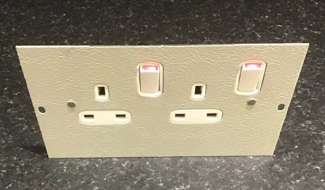 Floor Box Socket Electrak Legrand Double Socket outlet CR022 100mmW ...