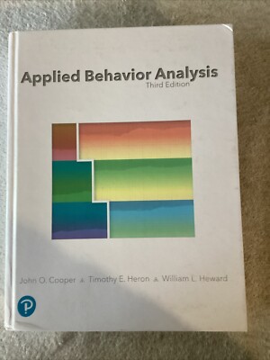 Applied Behavior Analysis Third Edition 100A1 | eBay