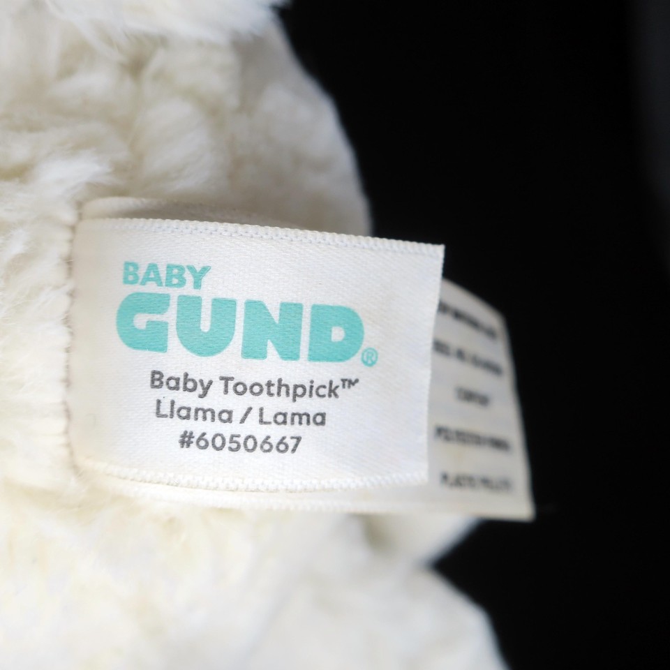 Baby Gund Toothpick Llama Plush Lovey Toy Sewn Eyes Soft Floppy 12" | eBay