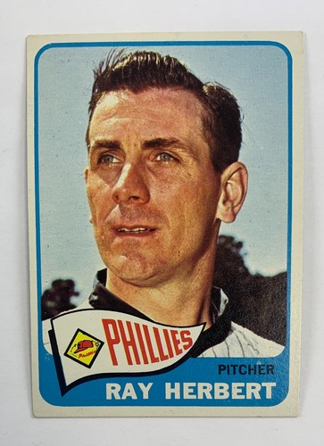 1965 Topps Baseball #399 Ray Herbert (Phillies) 124E | eBay