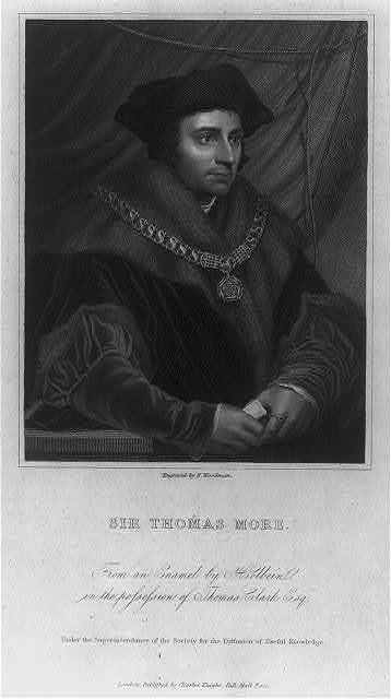 Photo:Sir Saint Thomas Moore,1478-1535,social philosopher | eBay