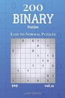Binary Puzzles - 200 Easy to Normal Puzzles 9x9 vol.11, Parker ...