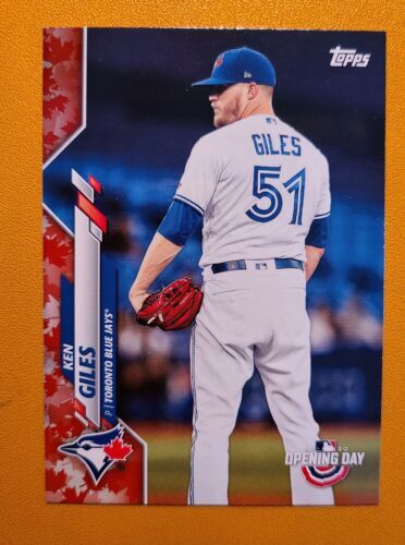2020 Topps Opening Day Walmart Canada Red Leaf #36 Ken Giles Exclusive ...