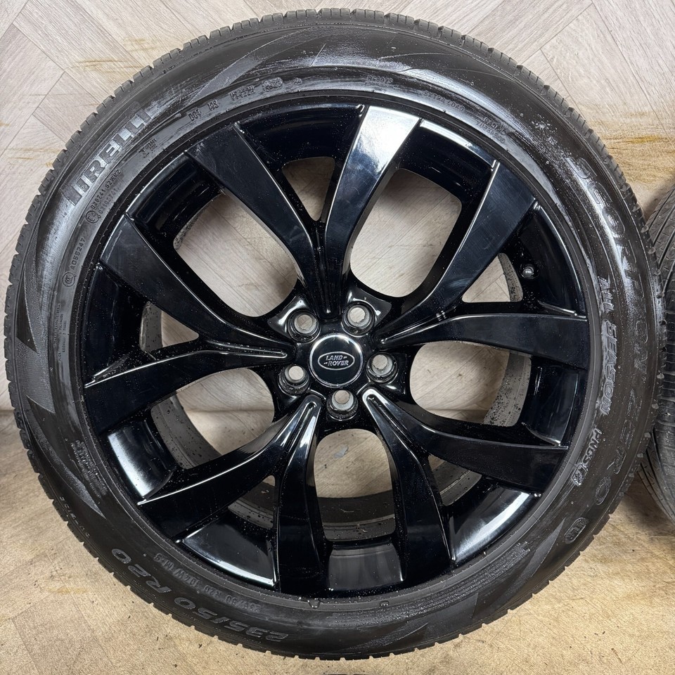 20'' GENUINE RANGE ROVER EVOQUE DISCOVERY SPORT BLACK LAND ALLOY WHEELS ...