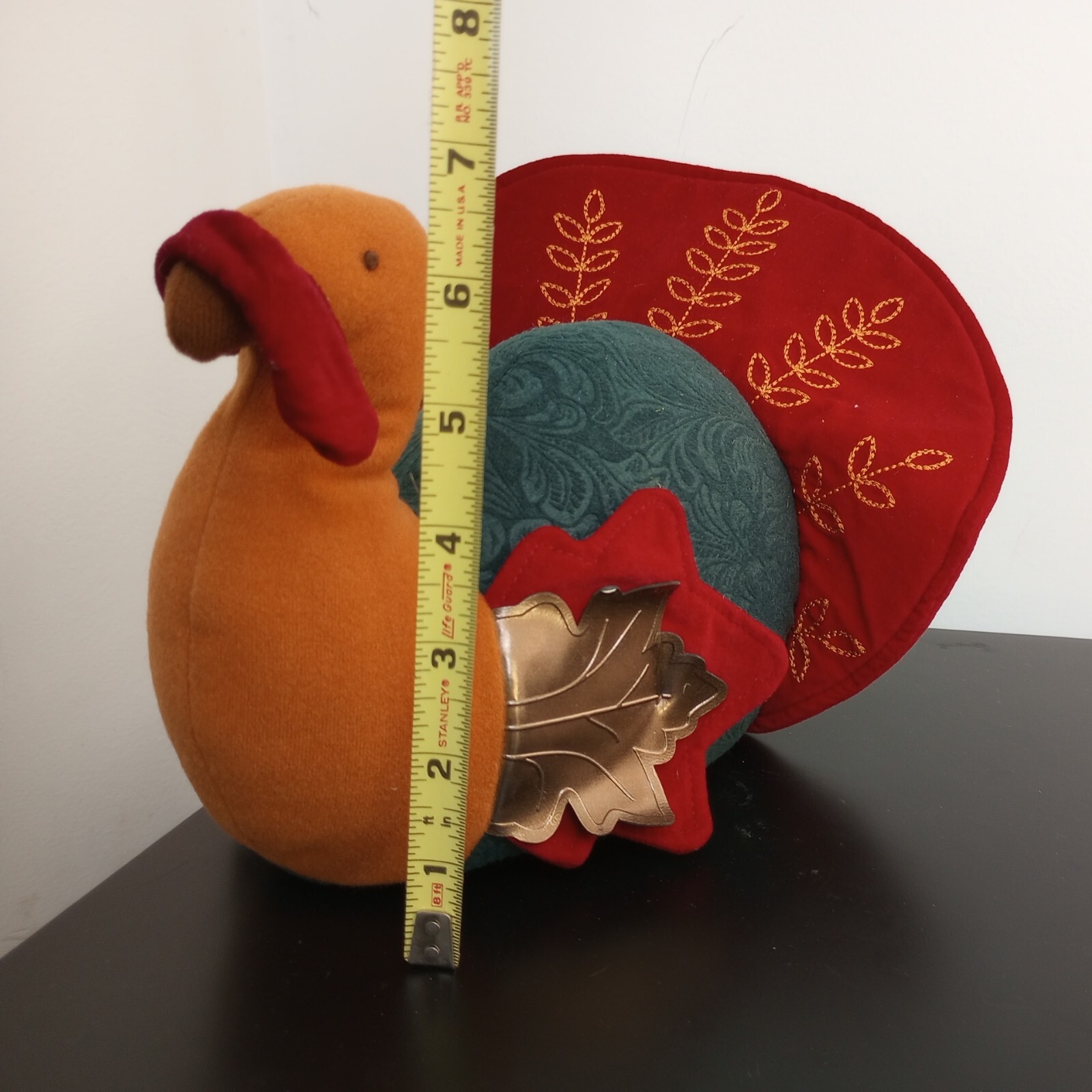 Turkey Plush Decorative Fall Hallmark Thanksgiving 10" Soft Autumn ...