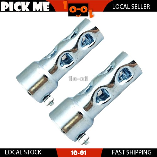 2X UNIVERSAL Exhaust Muffler Pipe Silencer Insert 40MM/100MM Fit ...