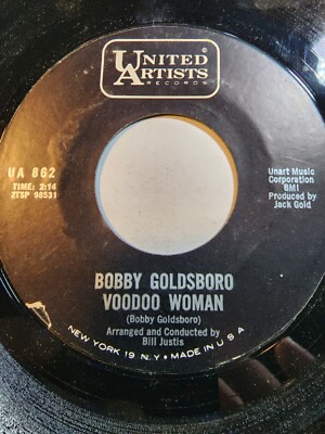 Bobby Goldsboro -Voodoo Woman / It Breaks My Heart-UA VG+ F229 | eBay