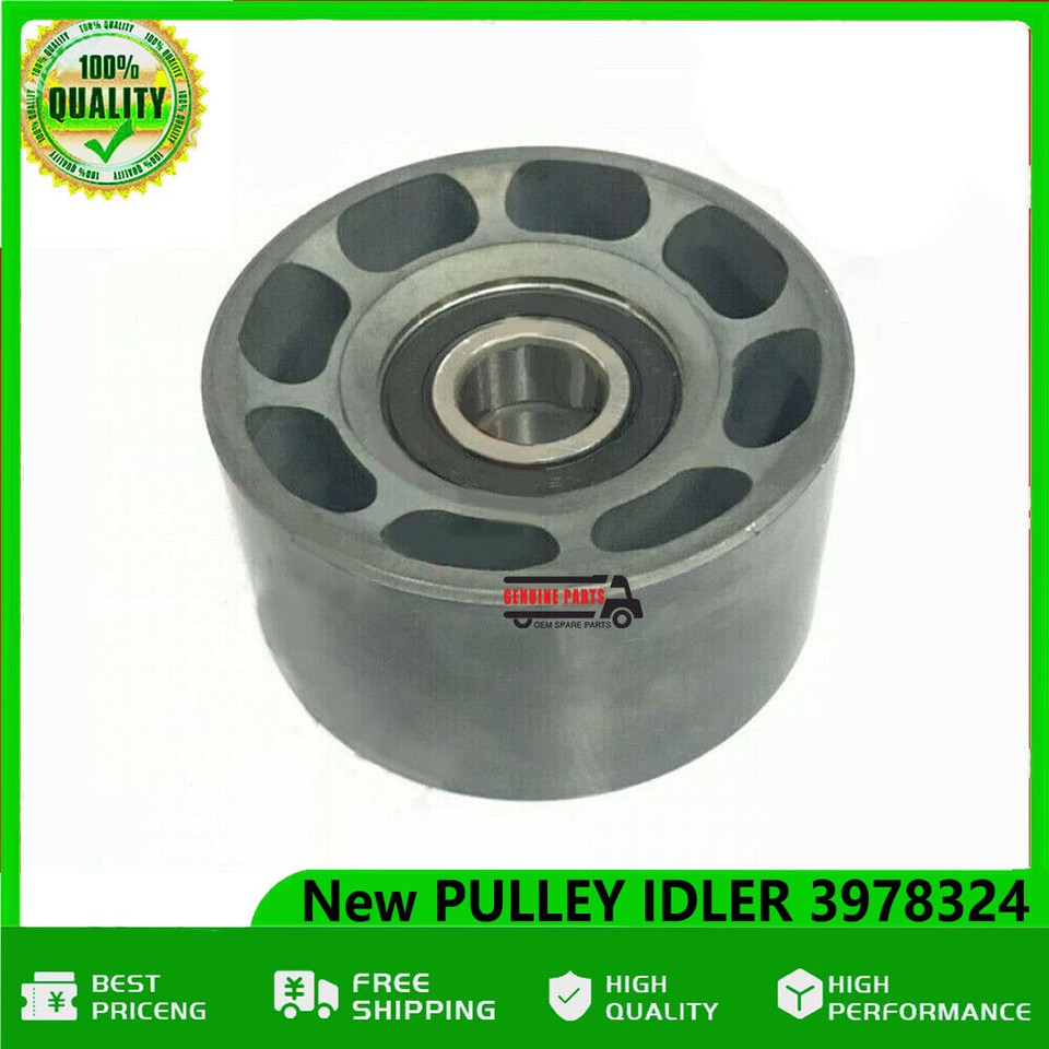 New PULLEY IDLER 3978324 Fits For Cummins 6B 4B 5.9L 8.3C -1Pcs | eBay