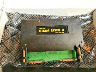 RARE VINTAGE ASUS DIMM RISER 2 RIMM TO DIMM ADAPTER FOR ASUS ...