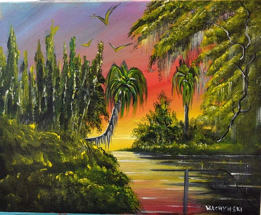 By The Florida Highwaymen Paintings