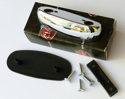 Tex Chrome Metal Mirror Plinth for MGB, Midget,Classic Mini, Triumph TR ...