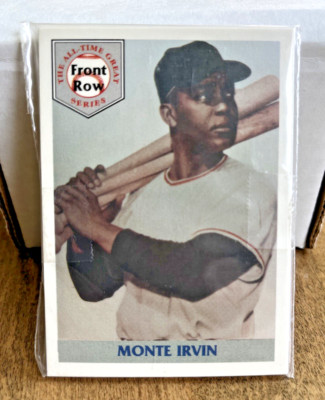 Monte Irvin 1992 Front Row All Time Greats Series Sealed 5 Card Set COA ...