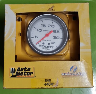 AUTO METER BOOST GAUGE ULTRA LITE 4404 | eBay Australia