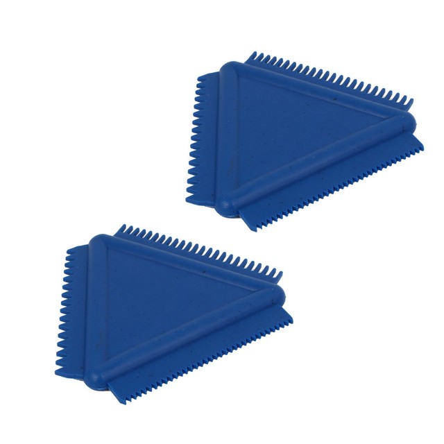 Ms14 Wall Art Rubber Wood Graining Tool Triangular Scraper 8.5cmx8.5cm ...