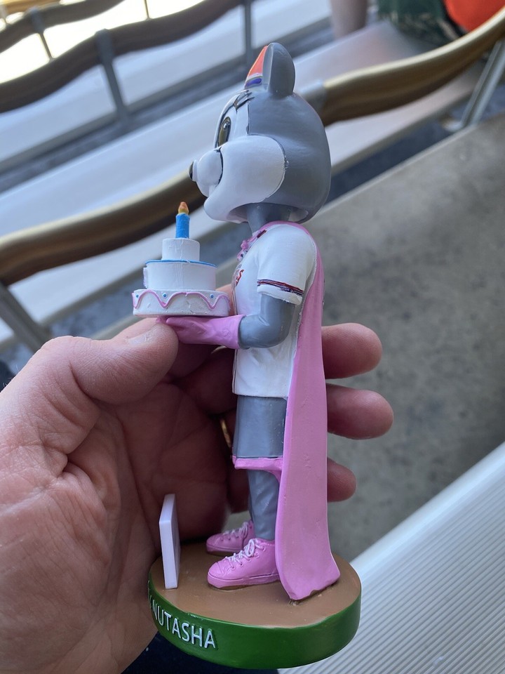 NUTASHA Birthday Bobblehead Richmond Flying Squirrels Kids Only SGA ...