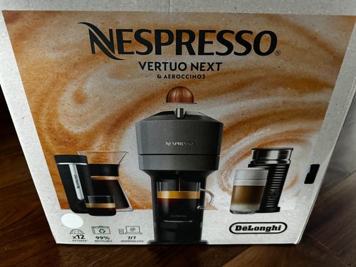 Nespresso Vertuo Next Coffee Capsule Machine White boxed 5018399117068 ...